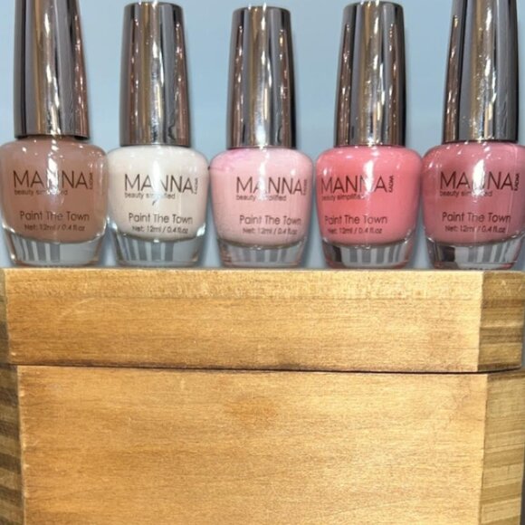 Manni | Makeup | Brand New 5 Pck Of Manna Beauty Simplified Nail Polish ...
